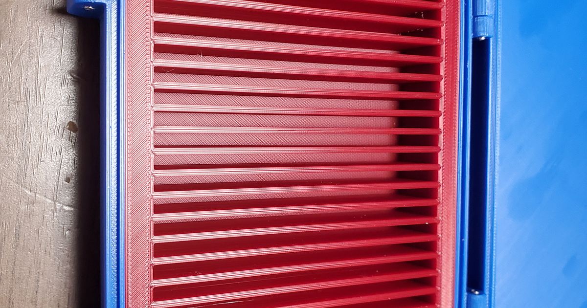 Rugged filament sample box swatch remix by Justin | Download free STL ...