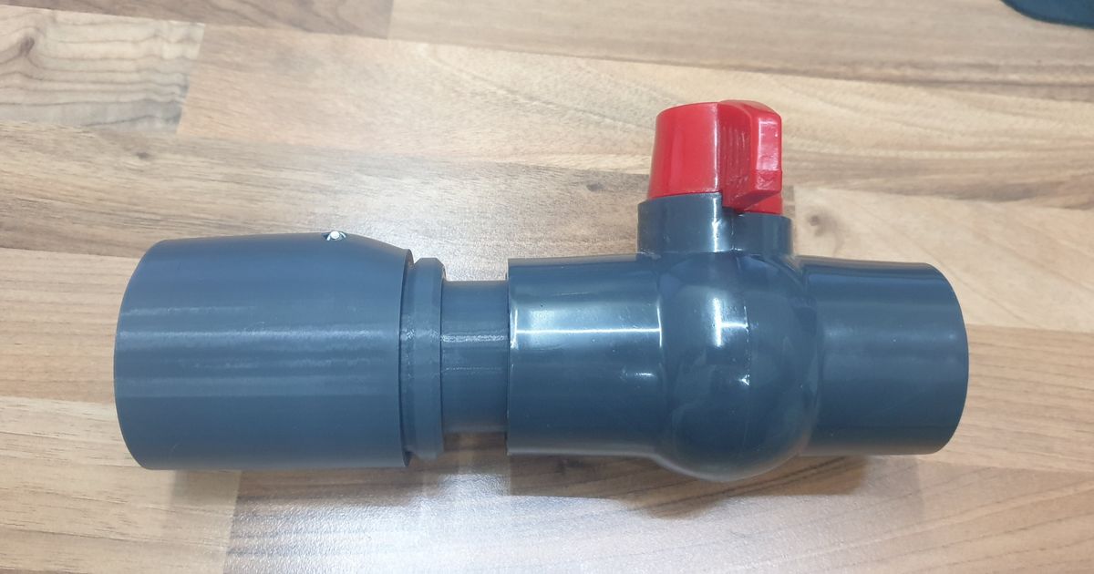 DN40 and ID 36 Vac Hose modified SHOPVAC CAMLOCK by vr6syncro | Download free STL model ...