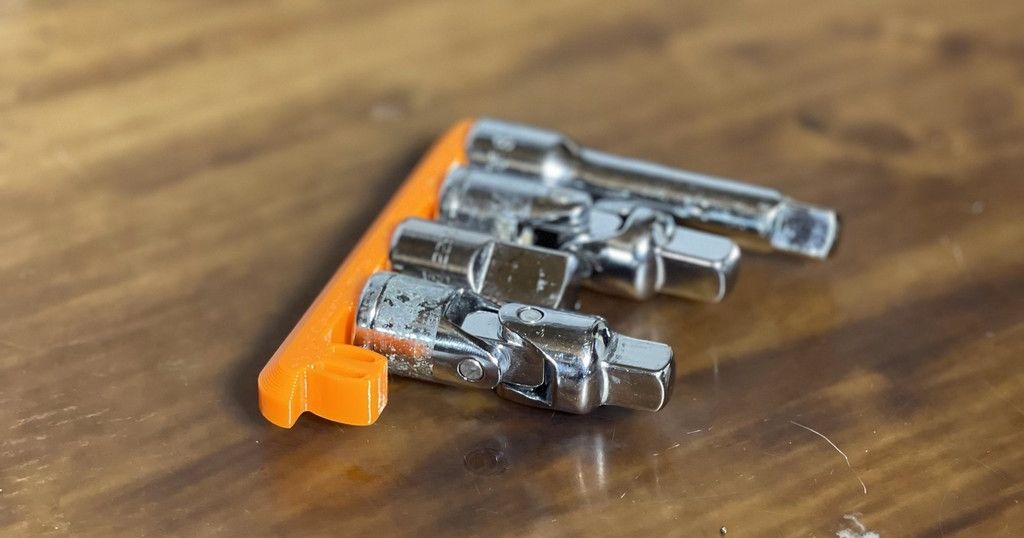 Pocket Socket Bar - 3/8in Drive by BubsBuilds | Download free STL model ...