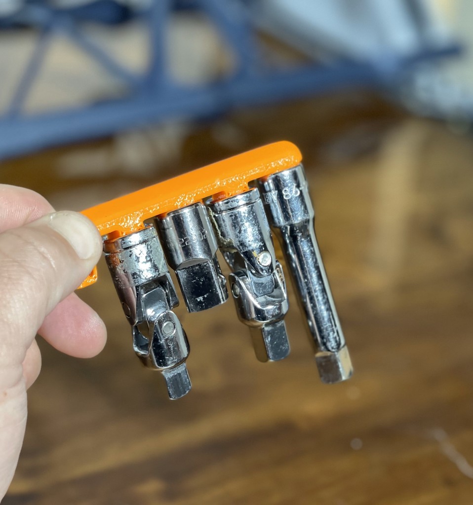 Pocket Socket Bar - 3/8in Drive by BubsBuilds | Download free STL model ...