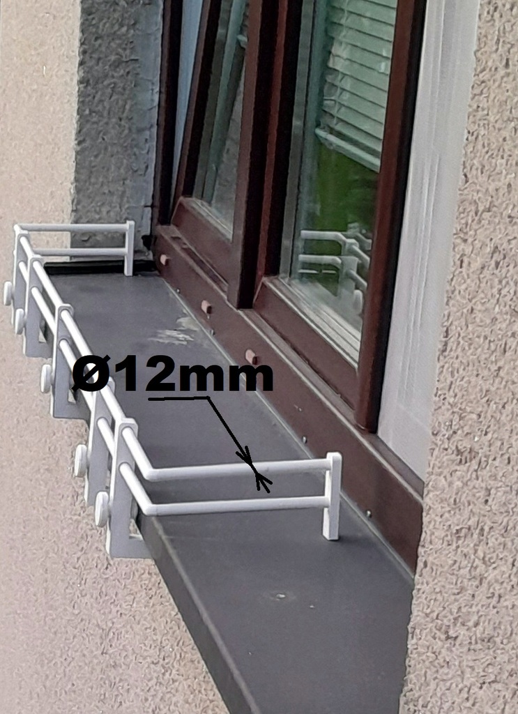 ohrádka na parapet by Roman F. | Download free STL model | Printables.com