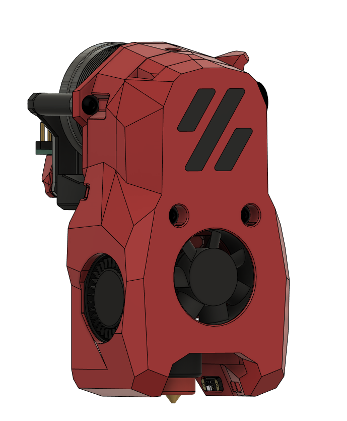 Mini Stealthburner With Tighter Heat Set Insert Holes By Chris Diesch
