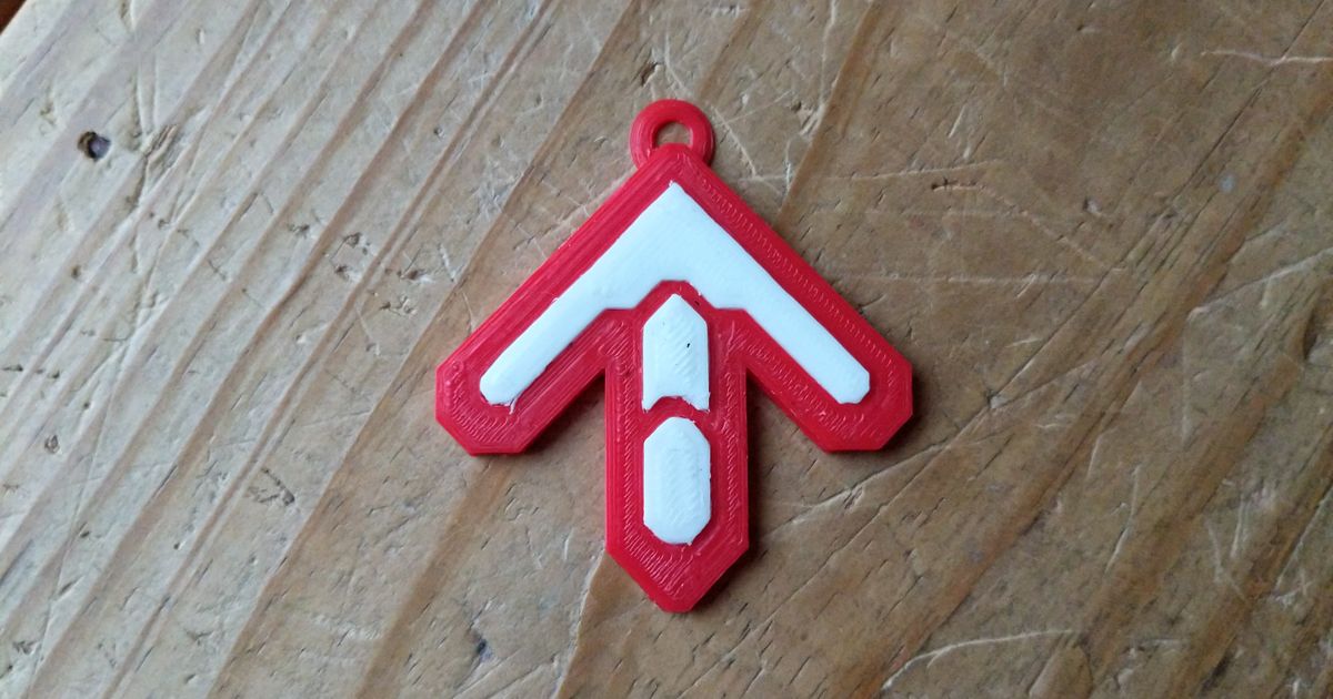 DDR (Dance Dance Revolution) Arrow Keychain by Gentron | Download free ...