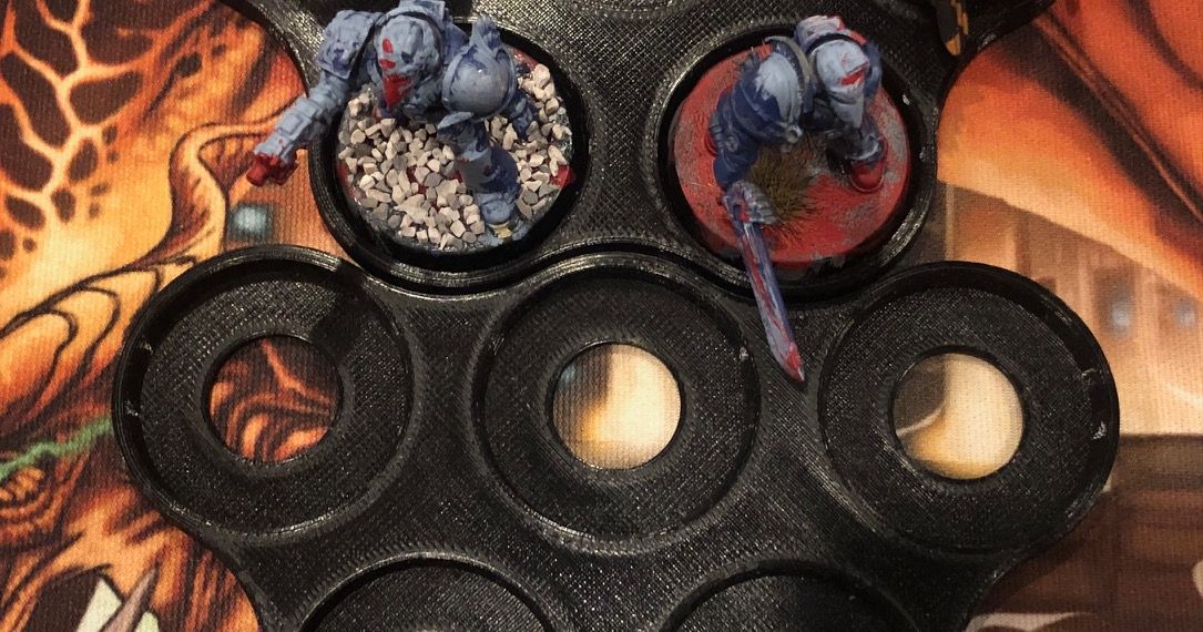 Squad Base - 32mm Diameter - Warhammer / D&D by Tim | Download free STL ...