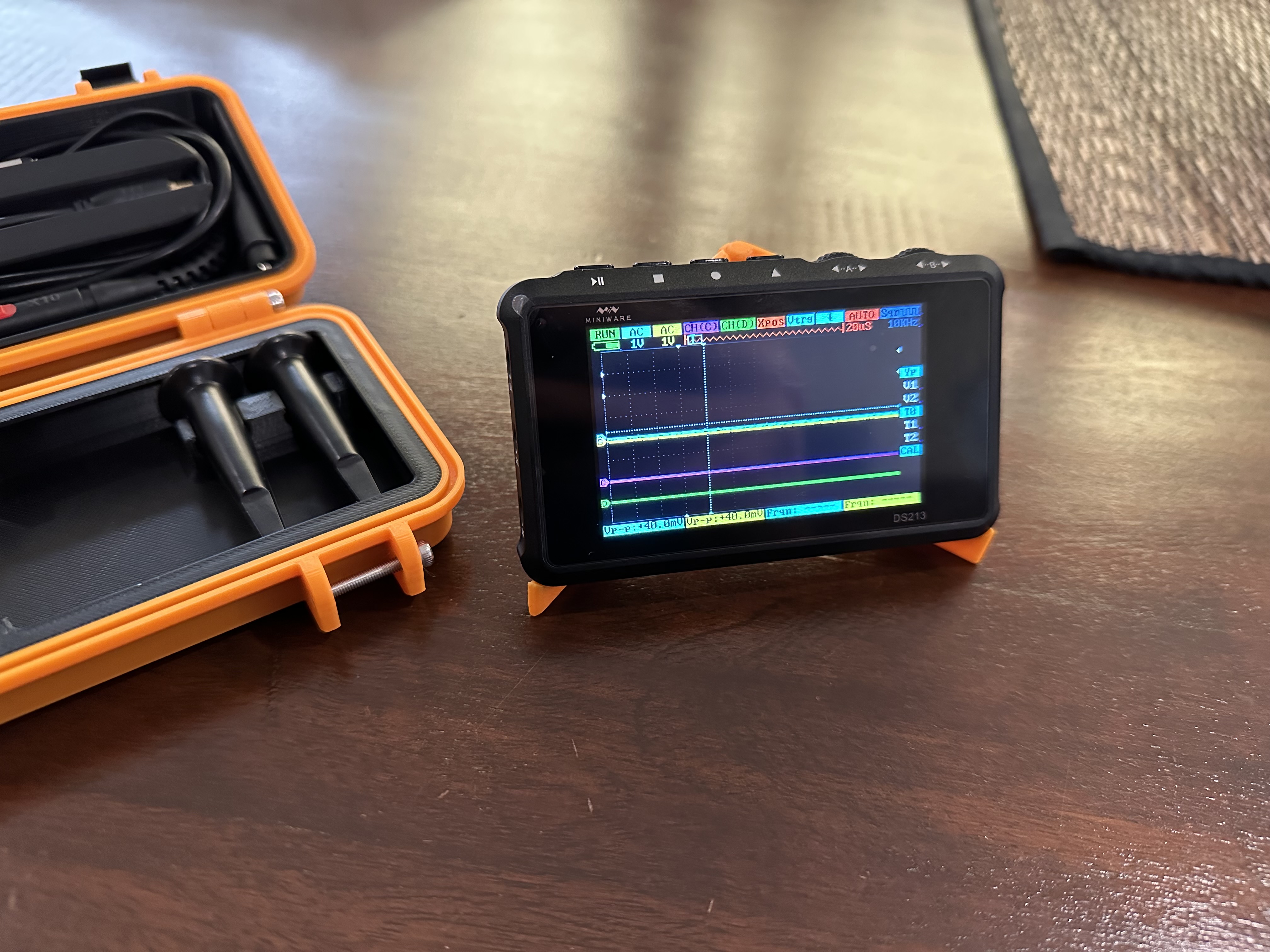 DS213 Oscilloscope Rugged Box (+ Stand) by FrostyTheClownMan | Download ...