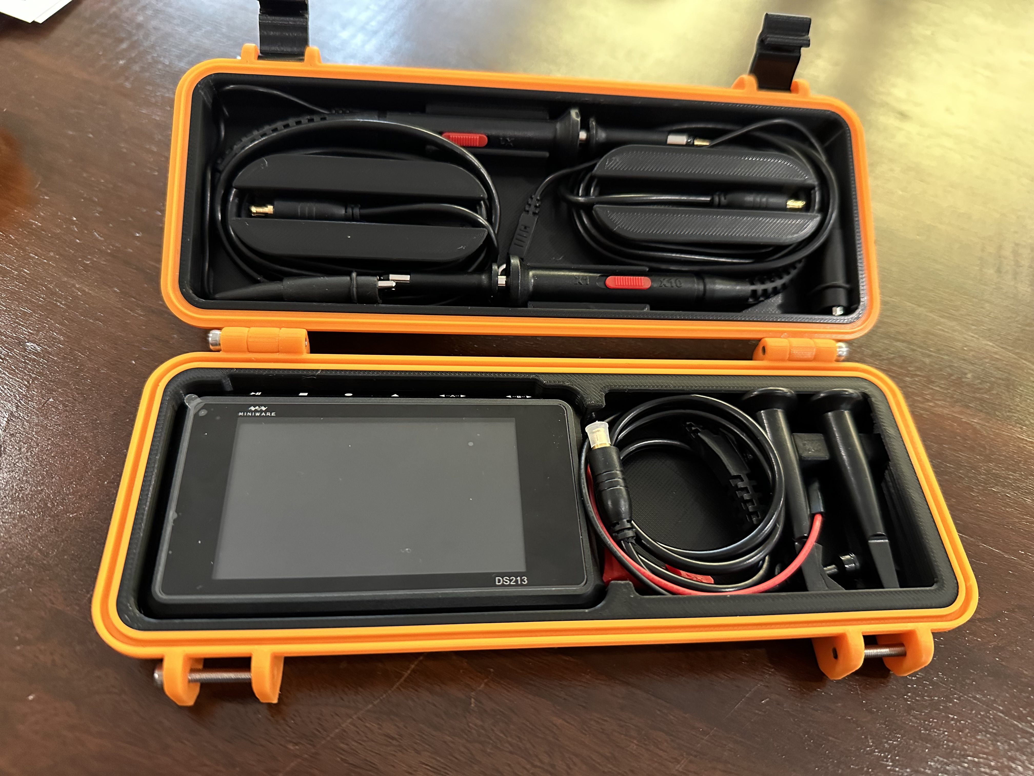DS213 Oscilloscope Rugged Box (+ Stand) by FrostyTheClownMan | Download ...