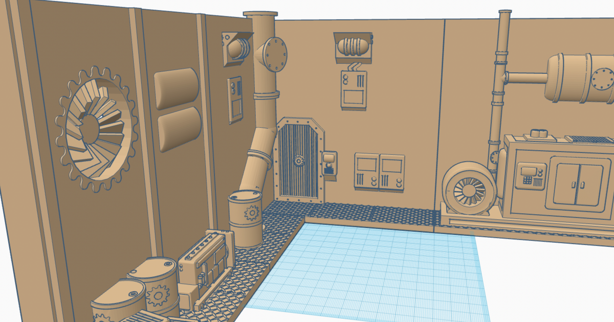 Inside and Outside Corners Wargame Walls Section 3 by RobertusMaximus ...