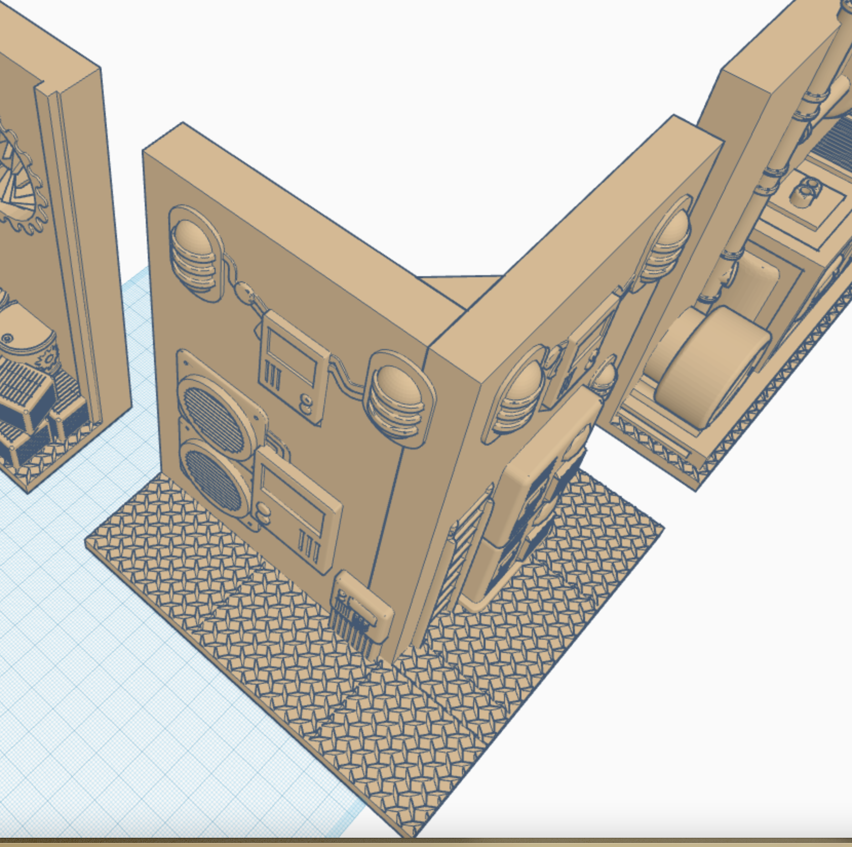 Inside and Outside Corners Wargame Walls Section 3 by RobertusMaximus ...