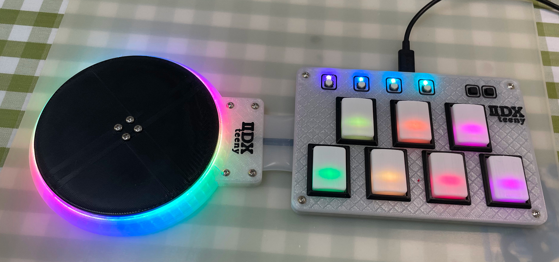 Components for Teeny IIDX controller by WHowe China | Download free STL ...