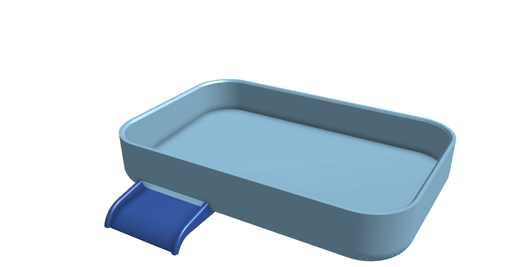 Oxo Sink Caddy Base with Drain by mentalflossed | Download free STL ...