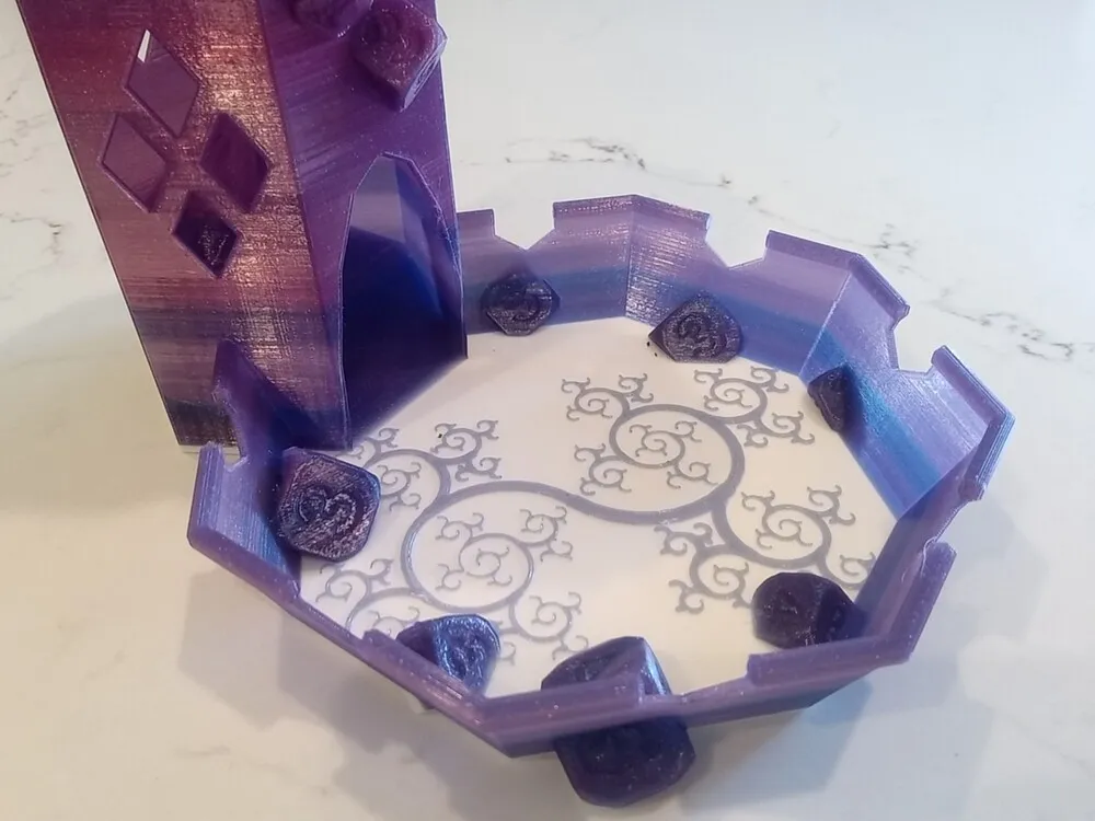 Dicey dice tower by Stefan | Download free STL model | Printables.com