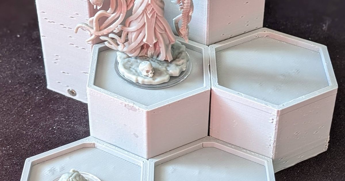 Modular Magnetic Miniature Display Stand System by Davedamon | Download ...