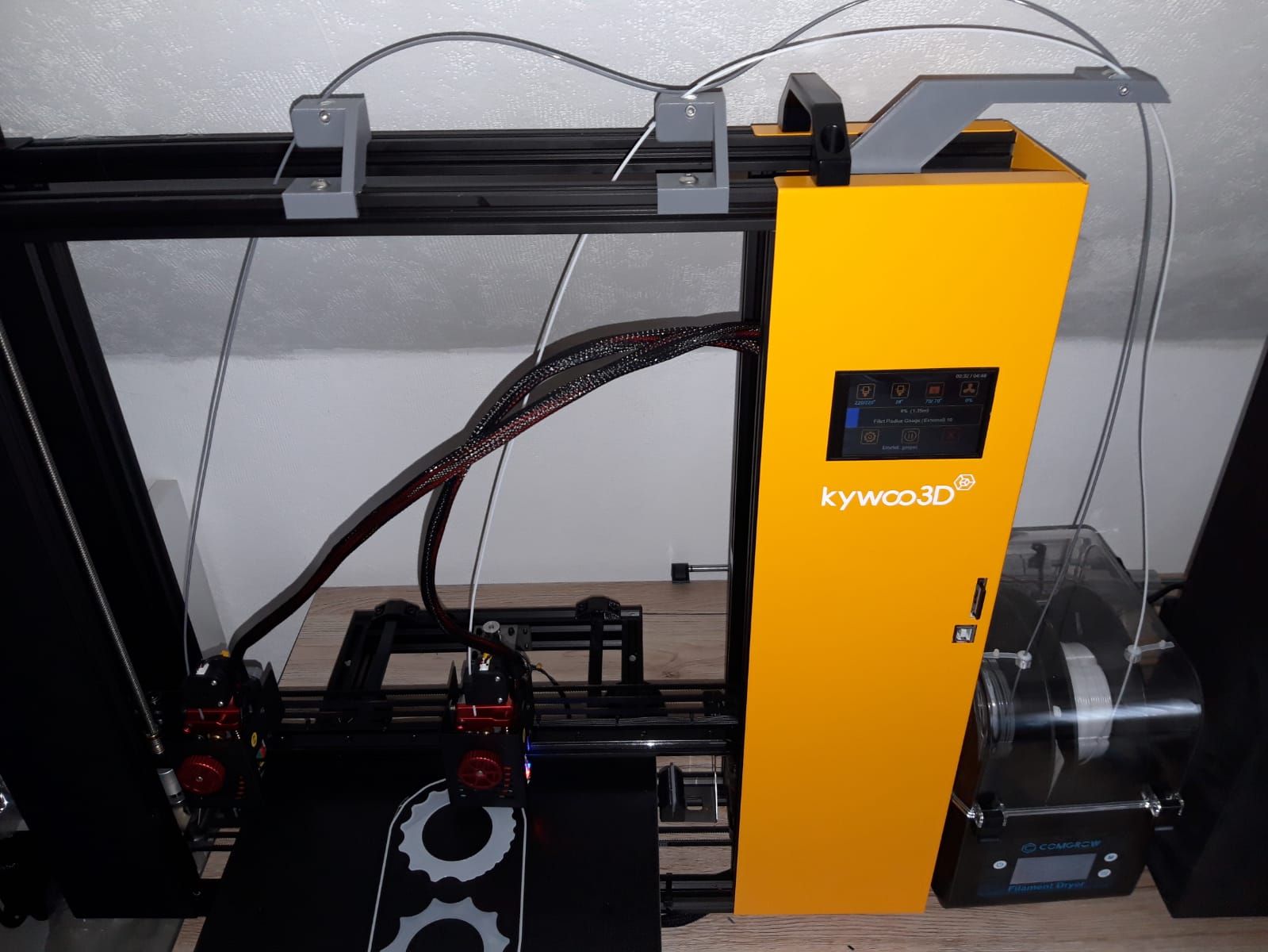 Filamentführung Kywoo IDEX by HOLOR | Download free STL model ...