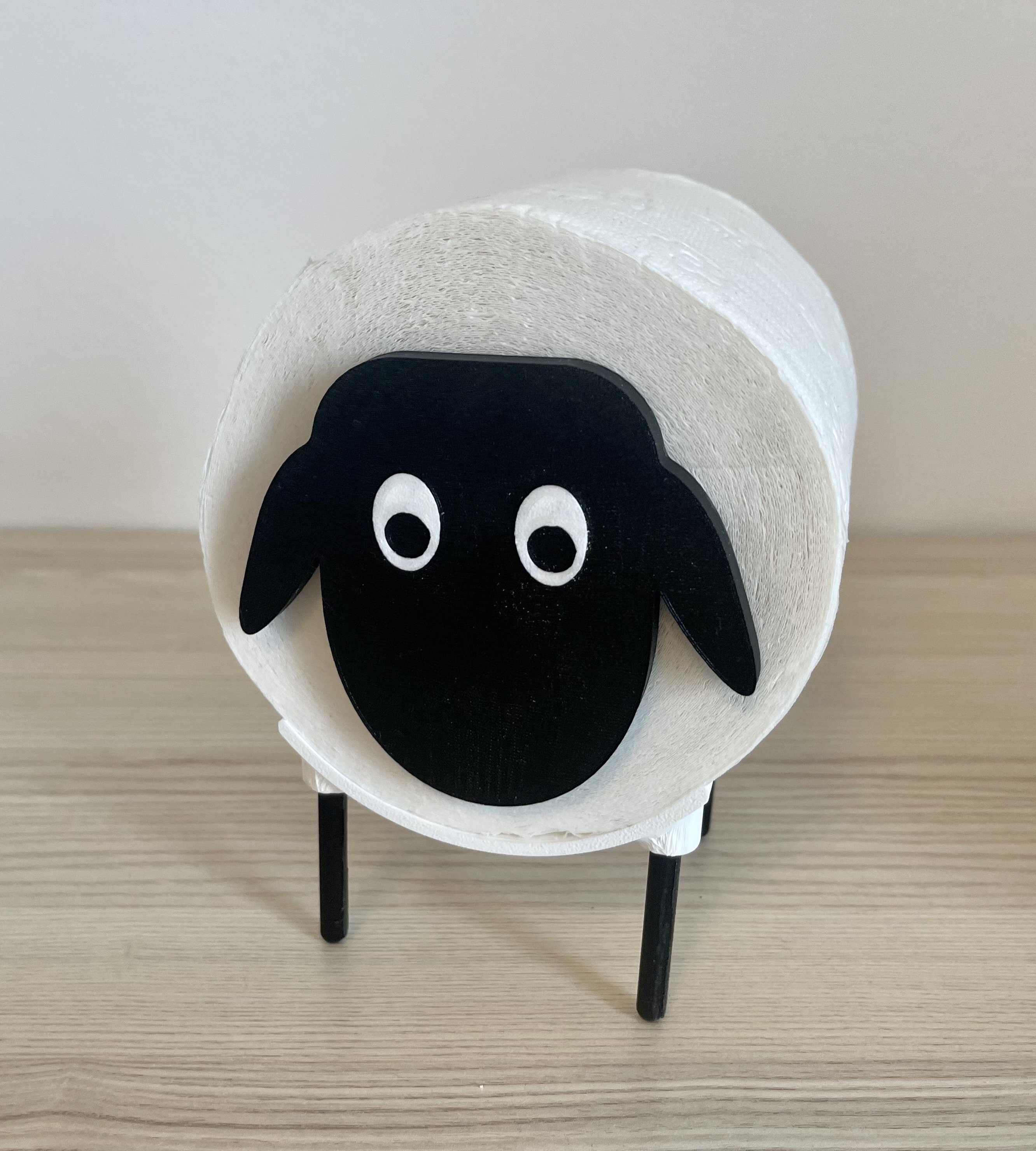 Toilet Paper Sheep no Screw by DaPi | Download free STL model ...