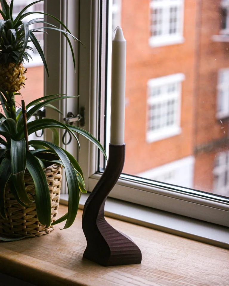 Penta to circle candleholder by Jacob Laage Kragh | Download free STL ...