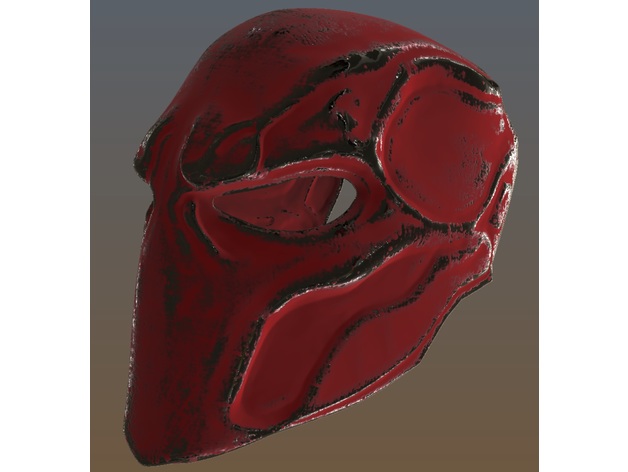 DeathStroke Concept Mask by Jace1969 | Download free STL model ...
