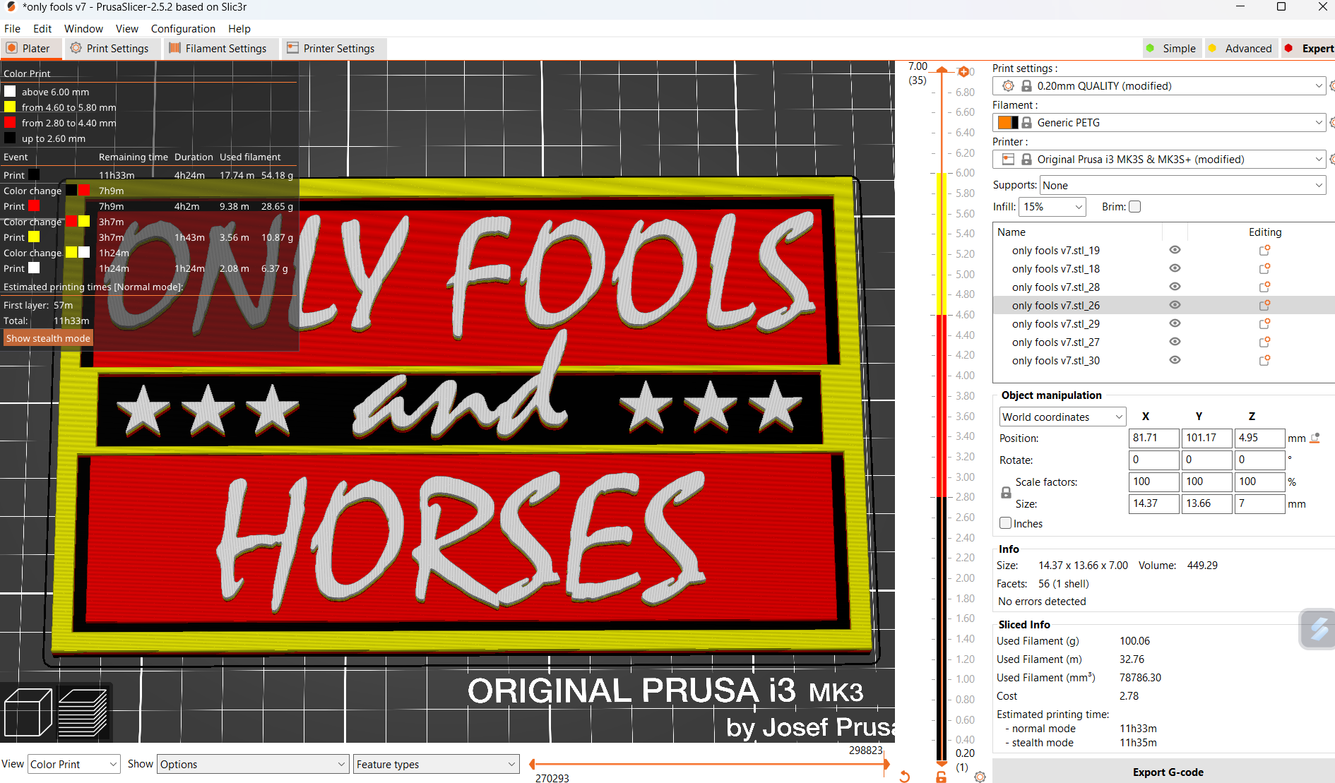 only fools and horses logo by ian123411 | Download free STL model ...