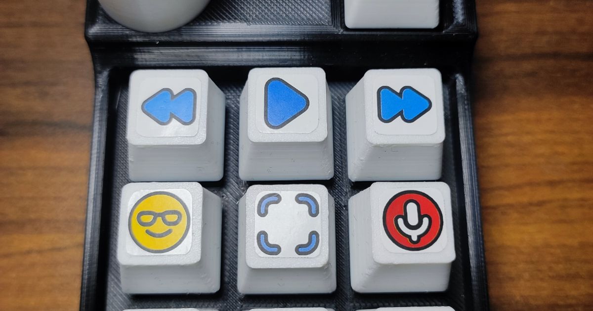 Ardupad A Diy Macropad By Vishalroygeek Download Free Stl Model