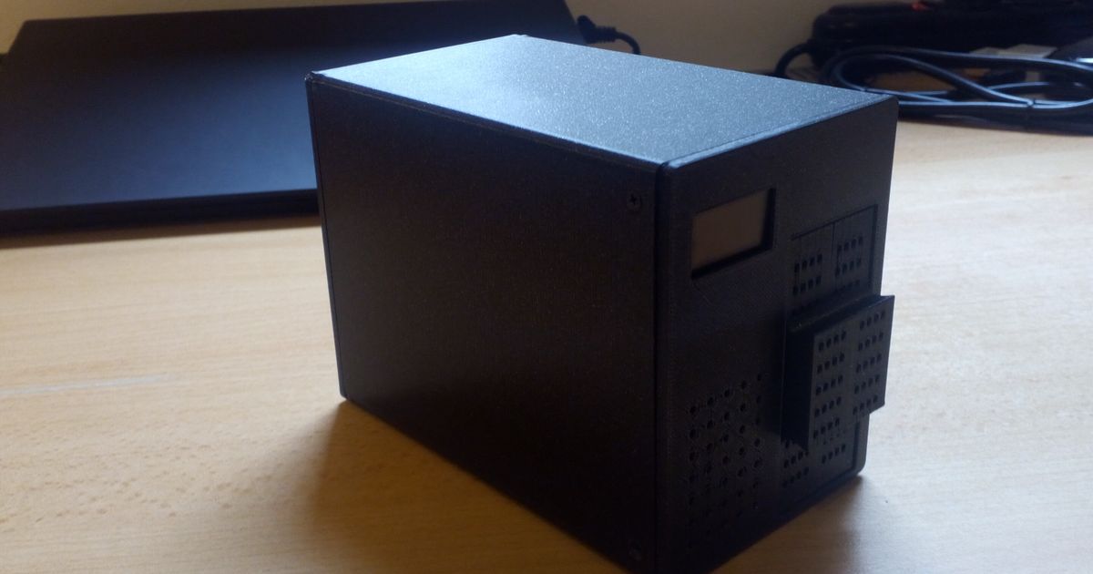 Odroid HC4 NAS enclosure by ATG | Download free STL model | Printables.com