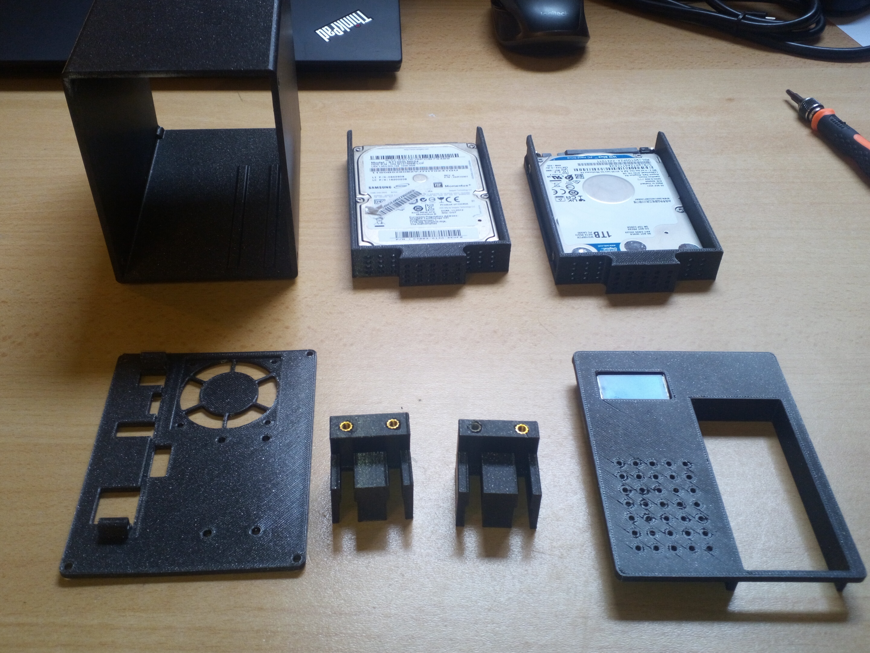 Odroid HC4 NAS enclosure by ATG | Download free STL model | Printables.com