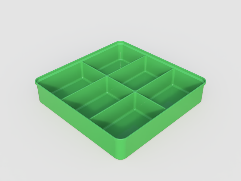 Stacking Tray Set - fully customizable (incl. Fusion360-file) by Mar ...