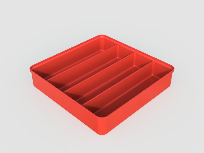 Stacking Tray Set - fully customizable (incl. Fusion360-file) by Mar ...