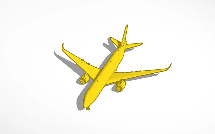 Airbus A350 model by 3DPrintingStudio | Download free STL model ...