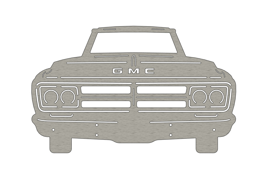 GMC C10 Truck 1971-1972 Laser Cut Wall Plaque by DickF | Download free ...