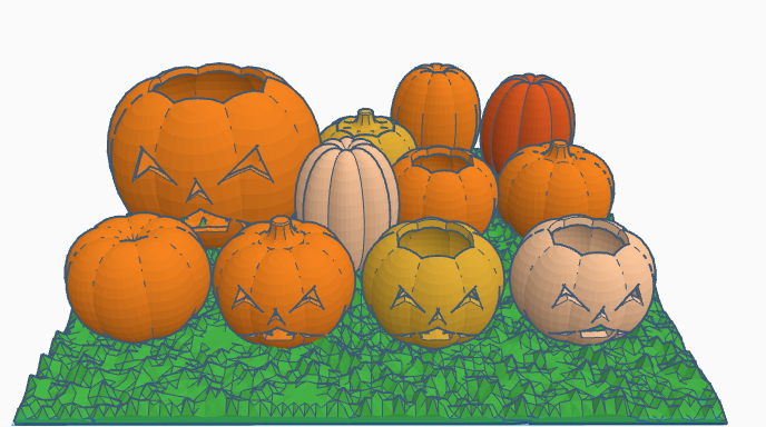 Pumpkin Patch by agDesign | Download free STL model | Printables.com