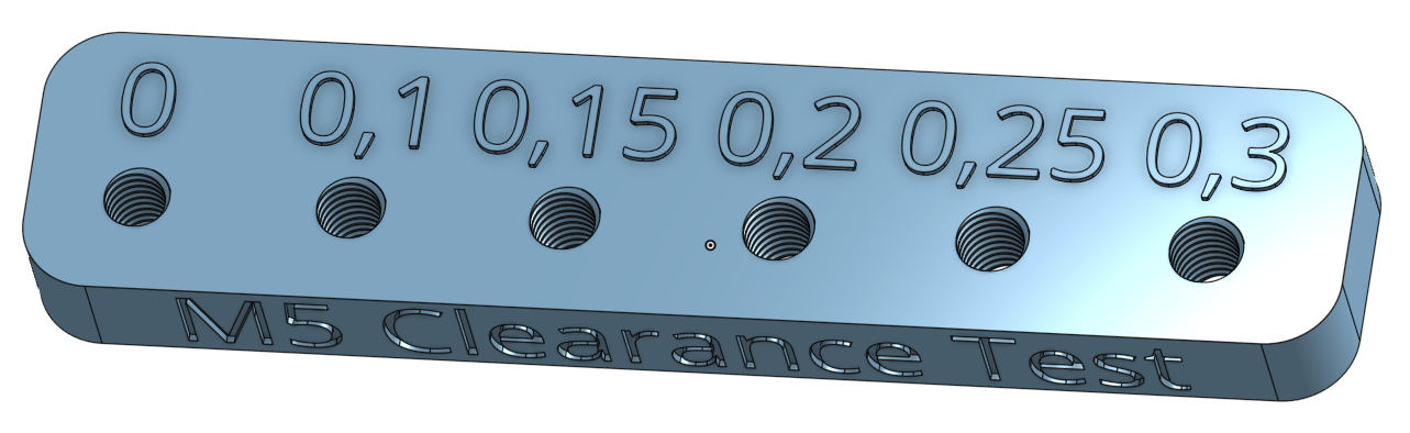 M5-Clearencetest by elatobi | Download free STL model | Printables.com