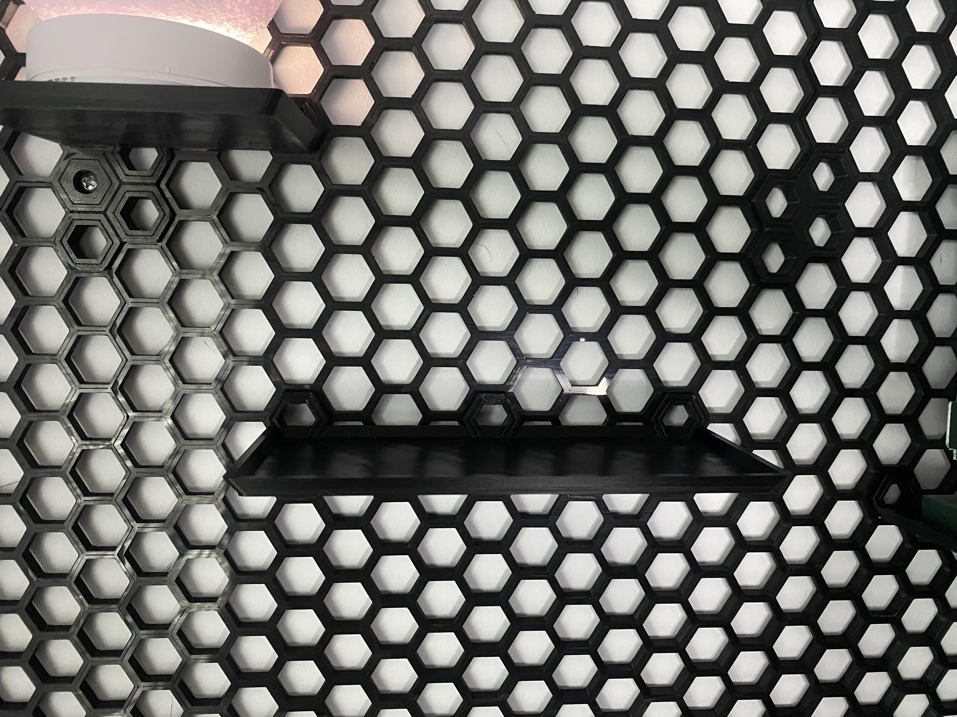 170mm by 75mm honeycomb storage wall shelf by Coolbruh | Download free ...