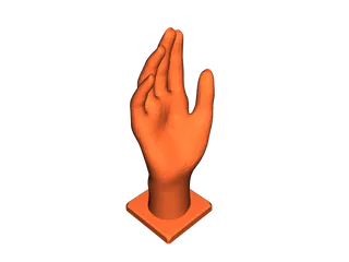 Hand ringholder by Digitehas | Download free STL model | Printables.com