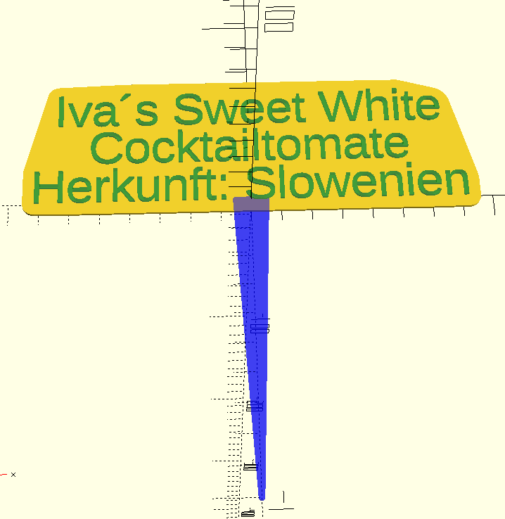 Customizable garden sign with multiple lines by Til Passe | Download ...