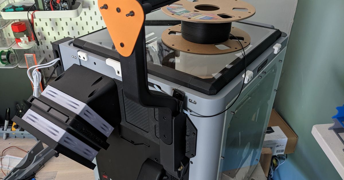 Vertical adapters for "An even simpler simple spool holder - for the ...