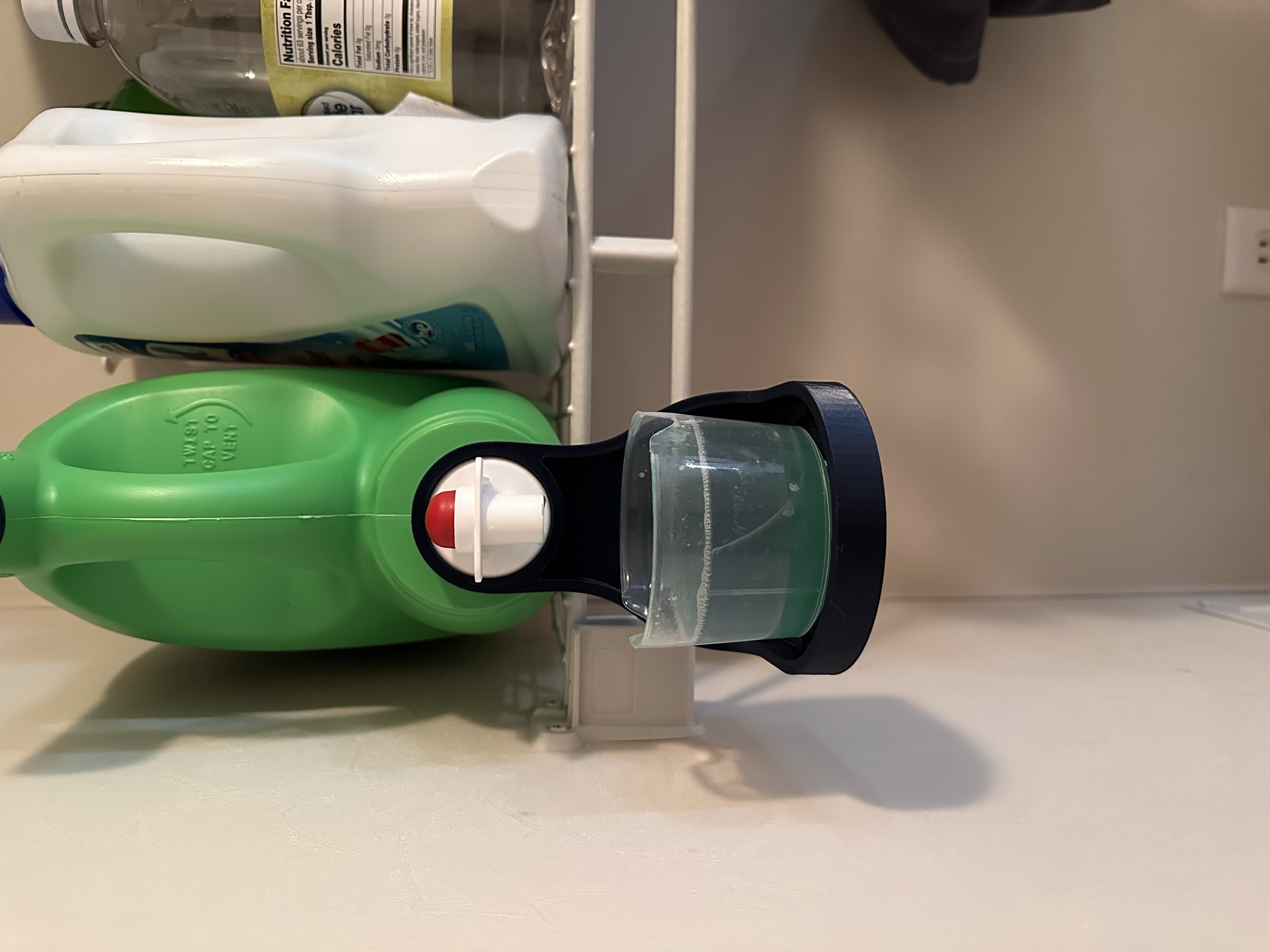 Laundry Liquid cup holder for laundry soap by Jeremy Makes | Download ...