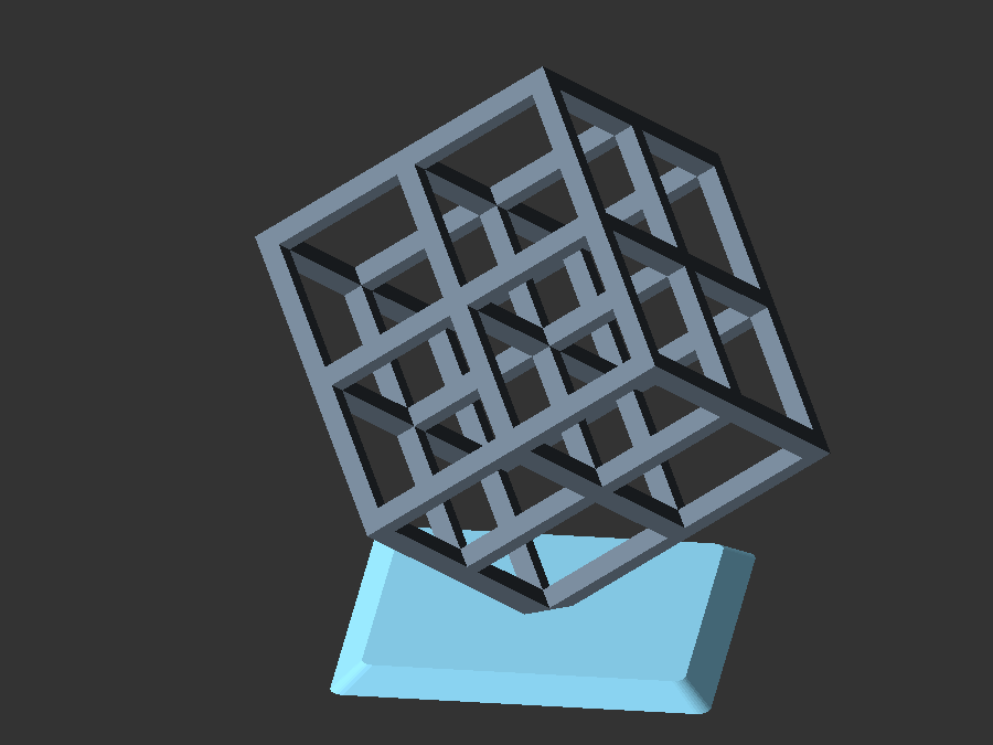 LatticeCube by Jack | Download free STL model | Printables.com