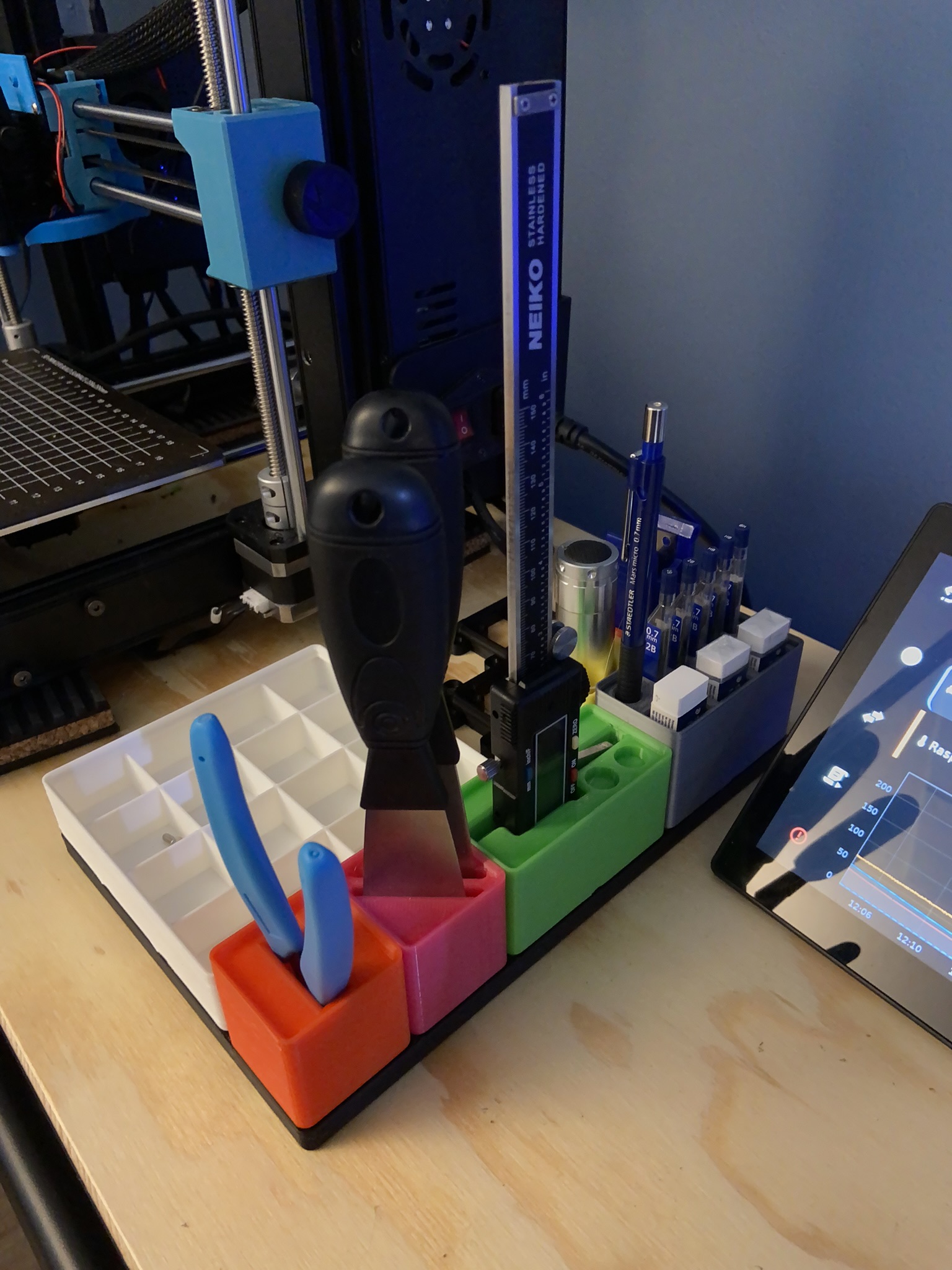 Gridfinity Mechanical Pencil holder - Mars Staedtler Micro 775 - 2x1 ...