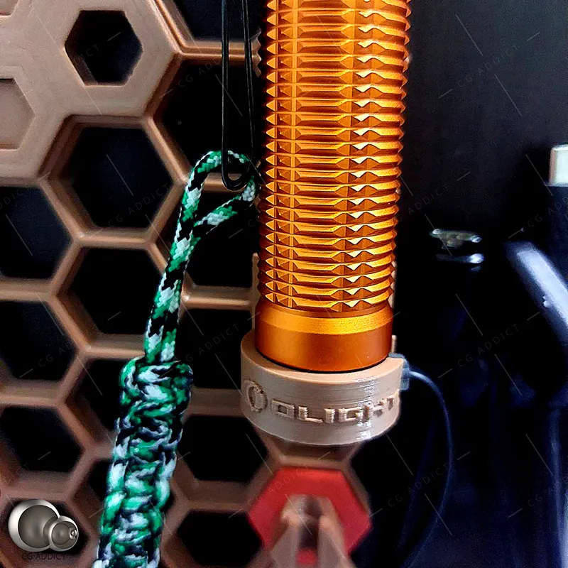 Olight charging dock for Honeycomb wall by CGaddict | Download free STL ...