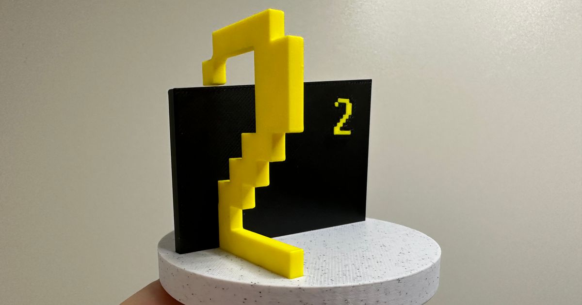 Apple 2 Infinite Loop Sign by Bas van der Ploeg | Download free STL ...