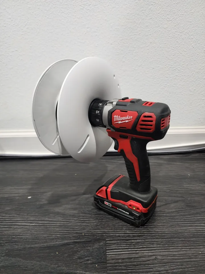 Milwaukee Drill Adapter for Fiberlogy Spool by androofoo | Download ...