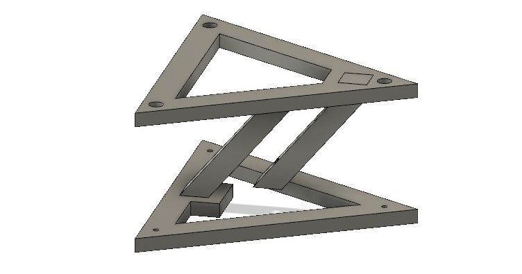 Triangular levitating table by kuceramm | Download free STL model ... Triangular levitating table by kuceramm | Download free STL model ...