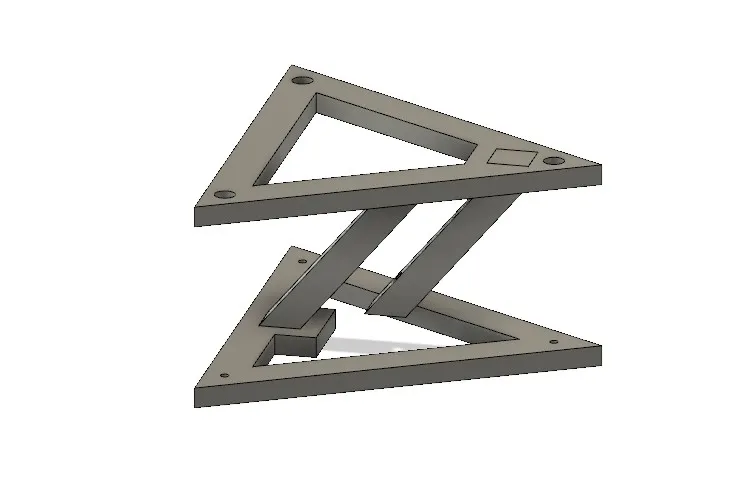 Triangular levitating table by kuceramm | Download free STL model ...