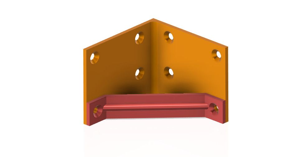 Corner Bracket with seperate Gusset by DickF | Download free STL model ...