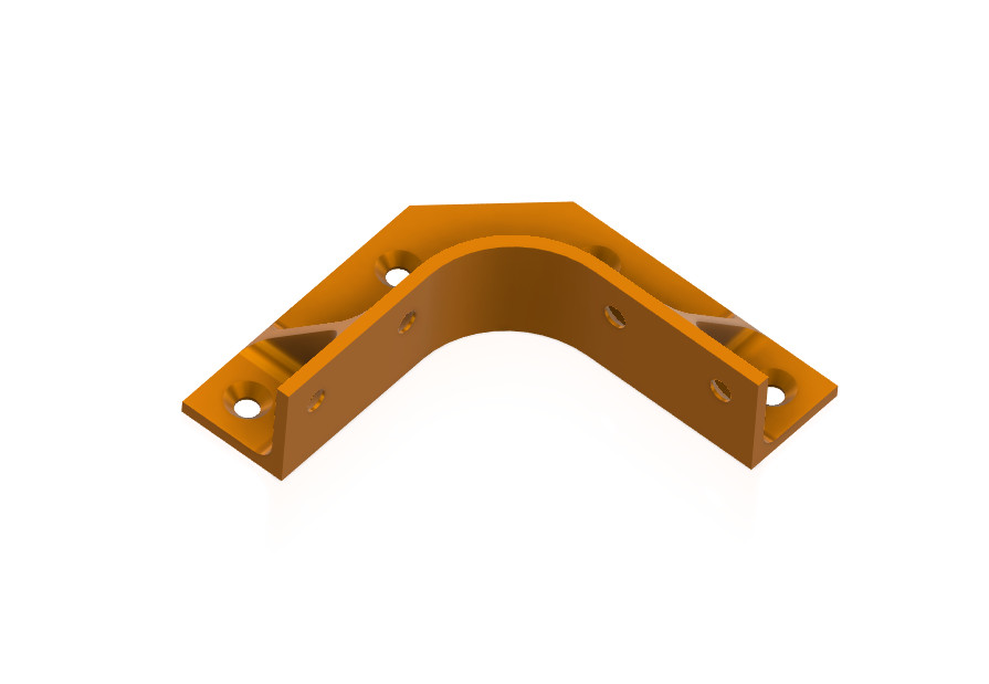 Outside Corner Brace 6cm x 6cm x 1.7cm by DickF | Download free STL ...