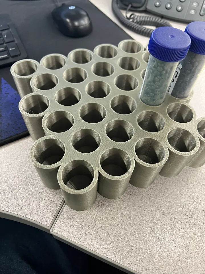 Handy Sample Tube Holder by James Eagan | Download free STL model ...