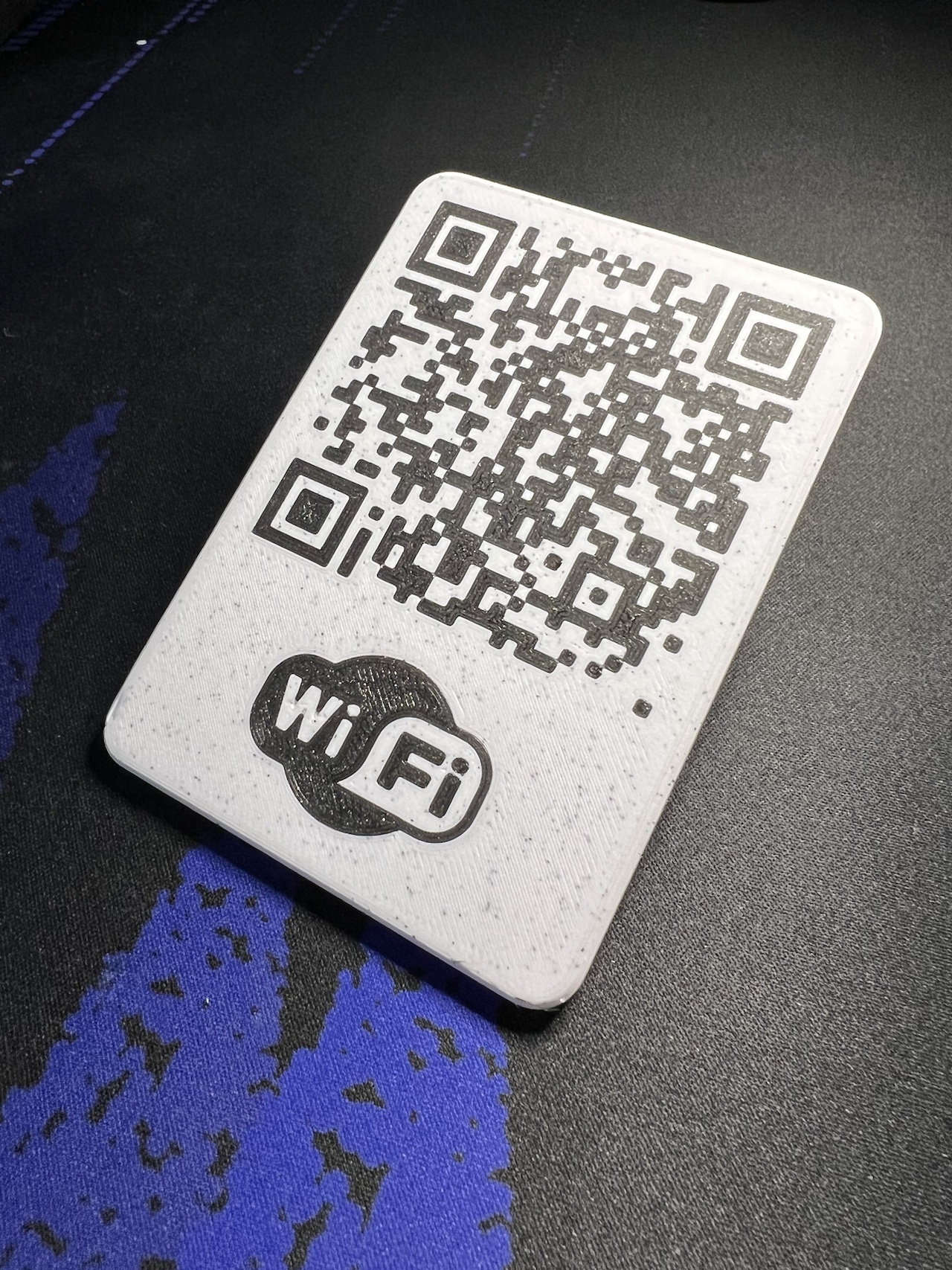 WiFi QR-Code Card (OpenSCAD) by Dmytro | Download free STL model ...