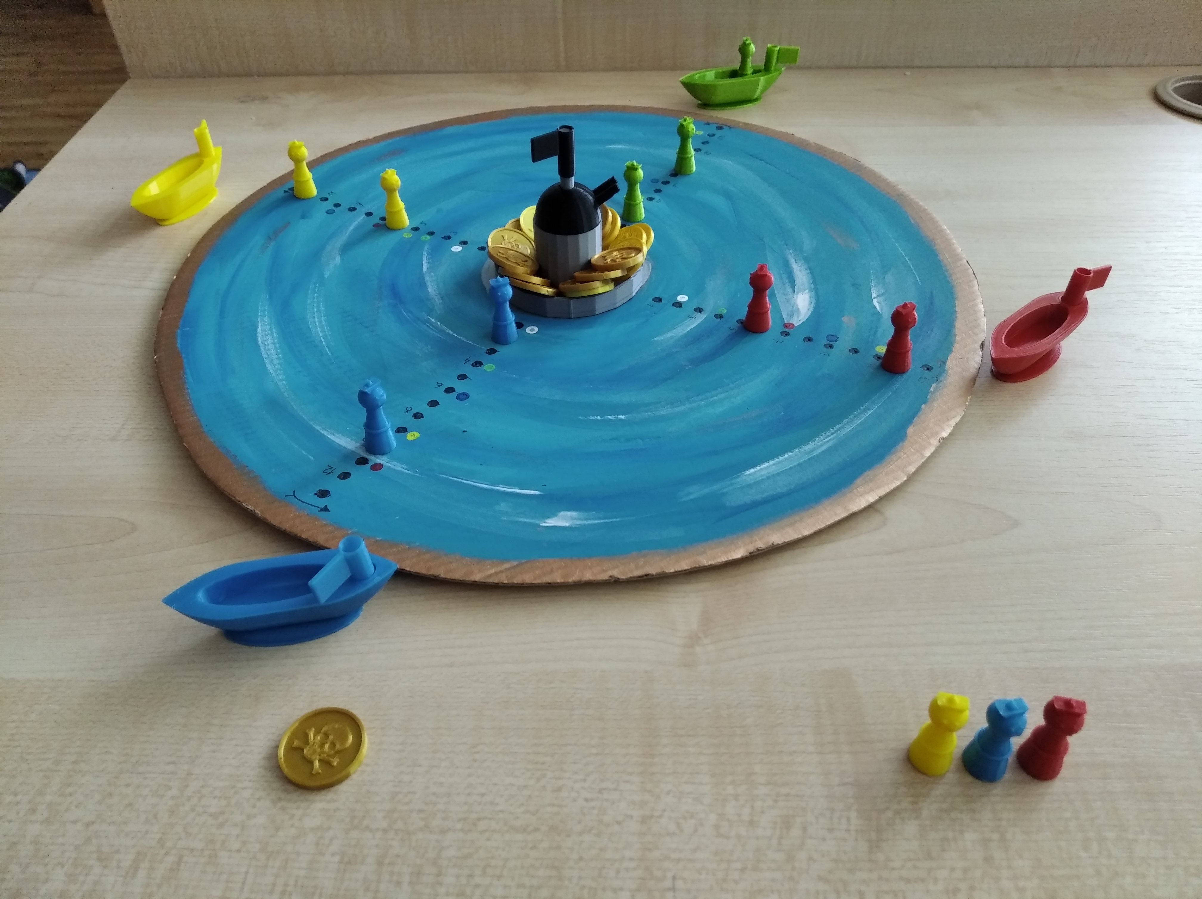 Desková hra Pirátský poklad pro Školní družinu by ZŠMoravská ...