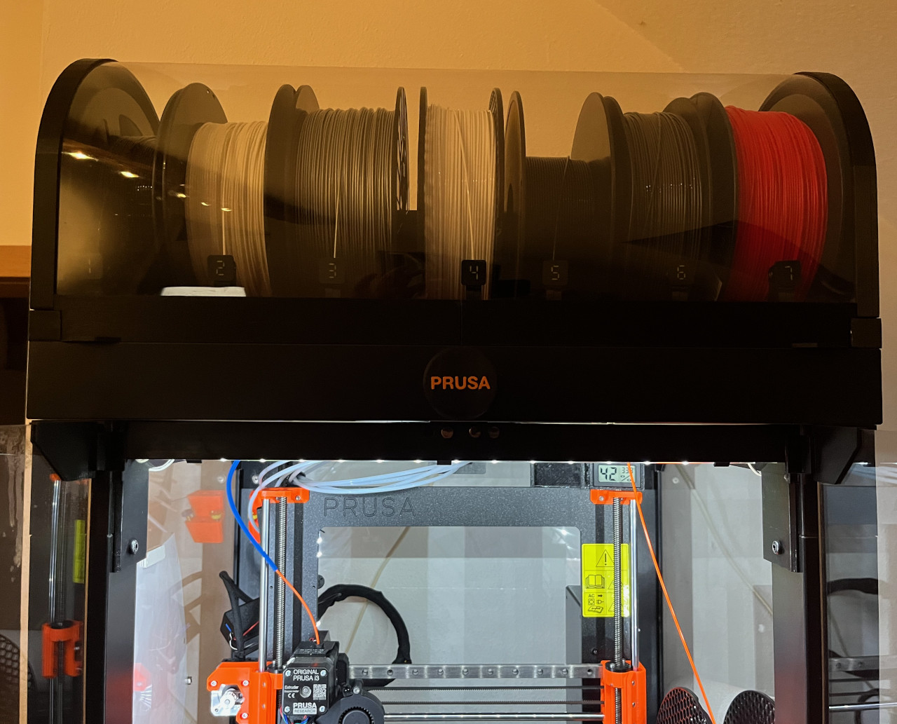 USR - MK2 - Universal Spool Rail, spool box, filament garage & more ...