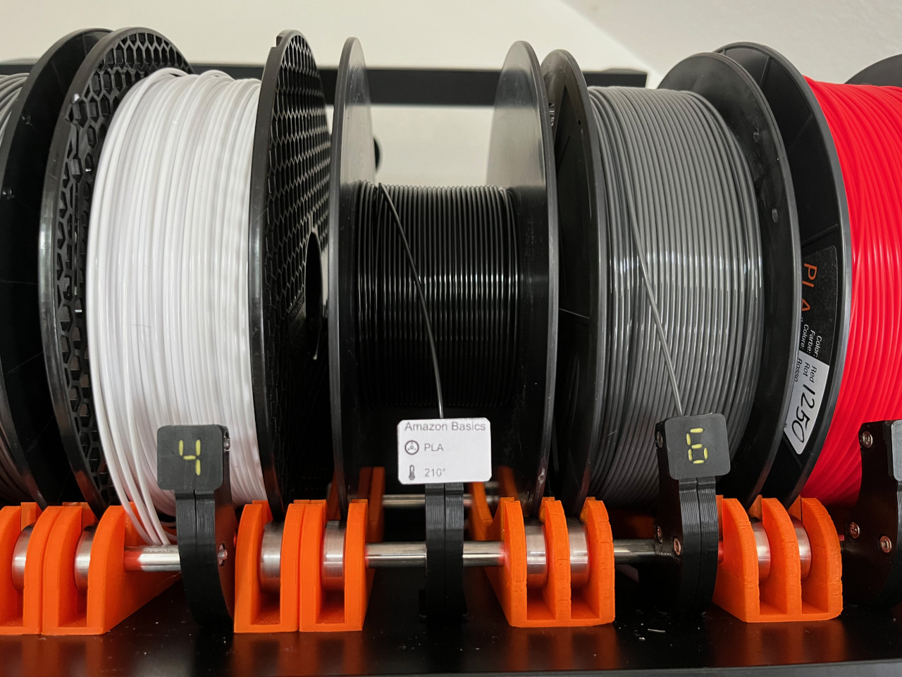 USR - MK2 - Universal Spool Rail, spool box, filament garage & more ...