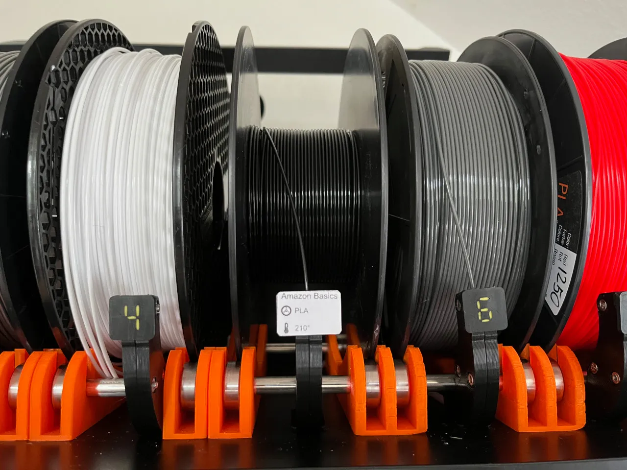 USR - MK2 - Universal Spool Rail, spool box, filament garage & more ...